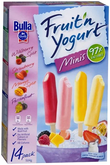 Bulla Fruit' n Yogurt Minis reviews | ProductReview.com.au