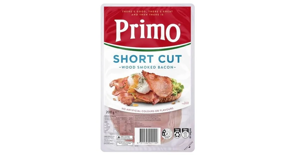Primo Short Cut Wood Smoked Bacon reviews | ProductReview.com.au