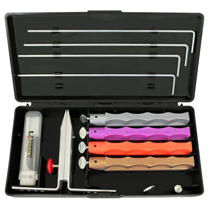 Lansky 4-Stone Deluxe Diamond Controlled-Angle Sharpening System reviews | ProductReview.com.au