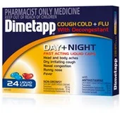 Dimetapp Day & Night Cough, Cold & Flu Liquid Capsules | ProductReview ...