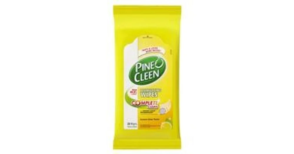 Pine O Clean Wipes Disinfectant Lemon Lime | ProductReview.com.au