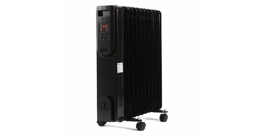 Kmart Anko 11 Fin Digital Oil Heater - Black reviews | ProductReview.com.au