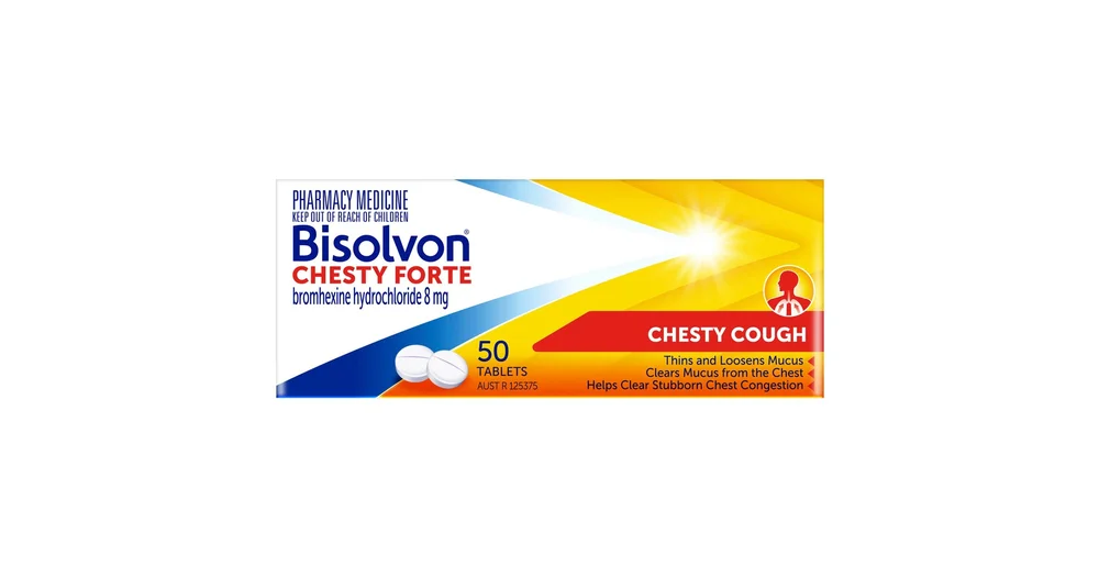 Bisolvon Chesty Forte Tablets reviews | ProductReview.com.au