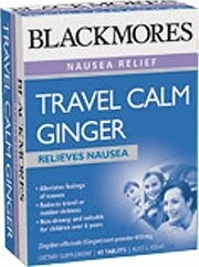 Blackmores Travel Calm Ginger reviews | ProductReview.com.au