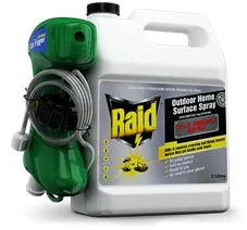 Raid Outdoor Home Surface Spray reviews | ProductReview.com.au