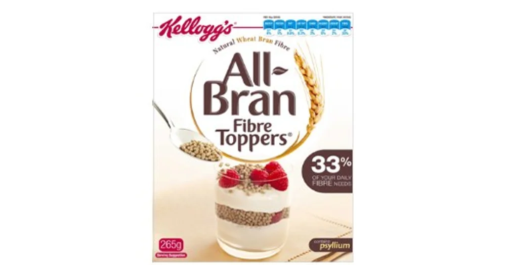 Kellogg's All-Bran Fibre Toppers Questions | ProductReview.com.au