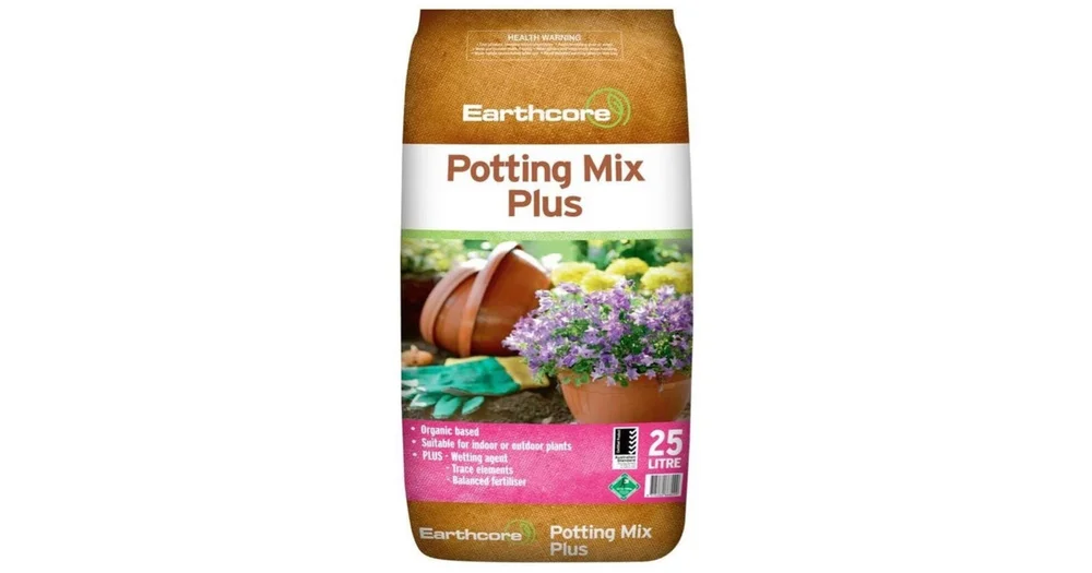 Earthcore Potting Mix Plus 25L reviews | ProductReview.com.au