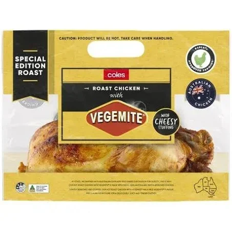 Coles Vegemite Hot Roast Chicken reviews | ProductReview.com.au