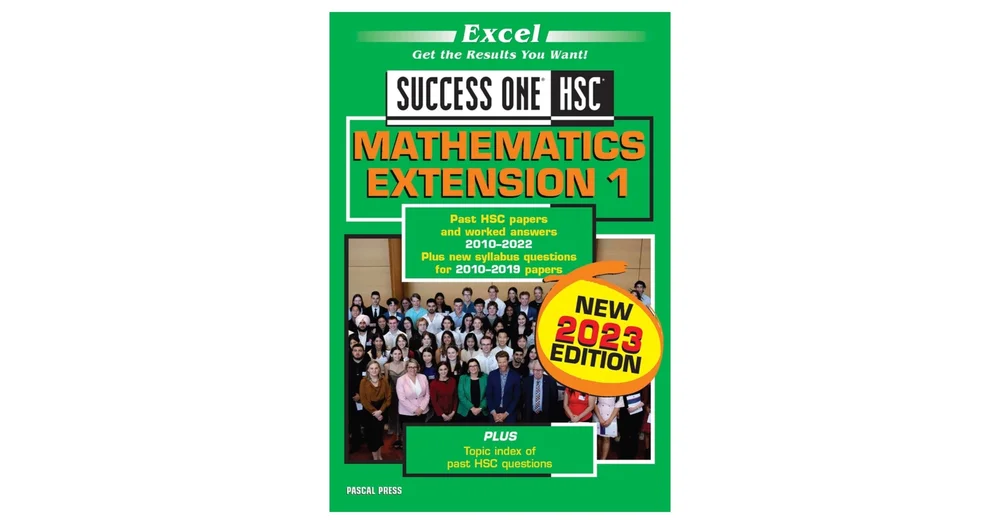 Excel Success One HSC Mathematics Extension 1 2023 Edition reviews ...