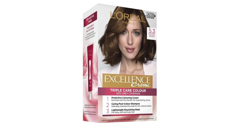L'Oreal Paris Excellence Crème 5.3 Golden Brown reviews | ProductReview ...