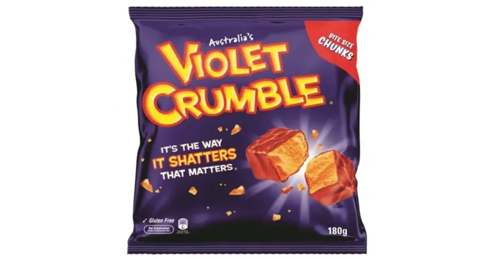 Violet Crumble Chocolate Bar 180g Bag | ProductReview.com.au