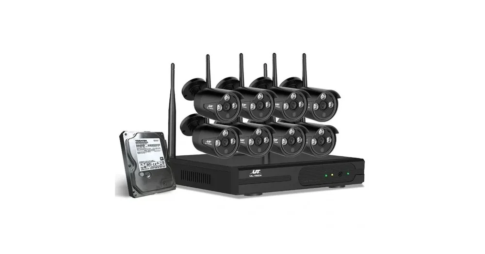 UL-Tech 8-Channel Wireless Security Camera System reviews ...
