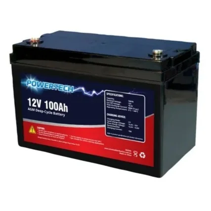 Powertech 12V 100Ah AGM Deep Cycle Battery reviews | ProductReview.com.au