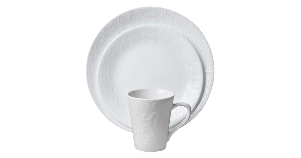 Corelle Embossed 16-pc set reviews | ProductReview.com.au