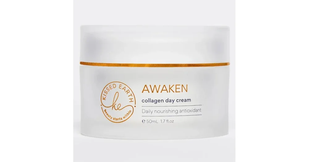 Kissed Earth Awaken Collagen Day Cream reviews | ProductReview.com.au