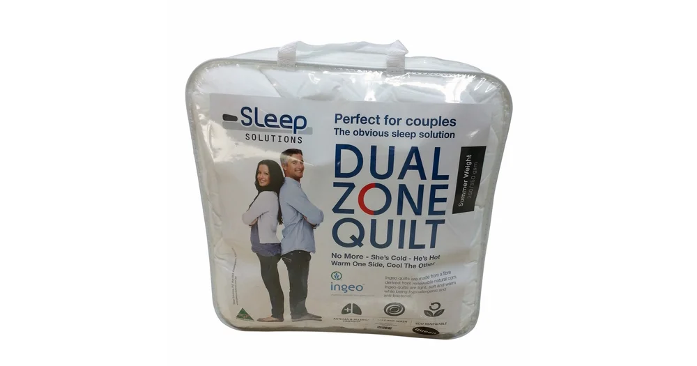 Sleep Solutions Dual Zone Quilt reviews | ProductReview.com.au