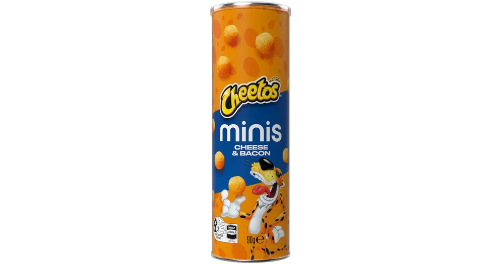 Cheetos Minis Cheese & Bacon Balls Canister reviews | ProductReview.com.au