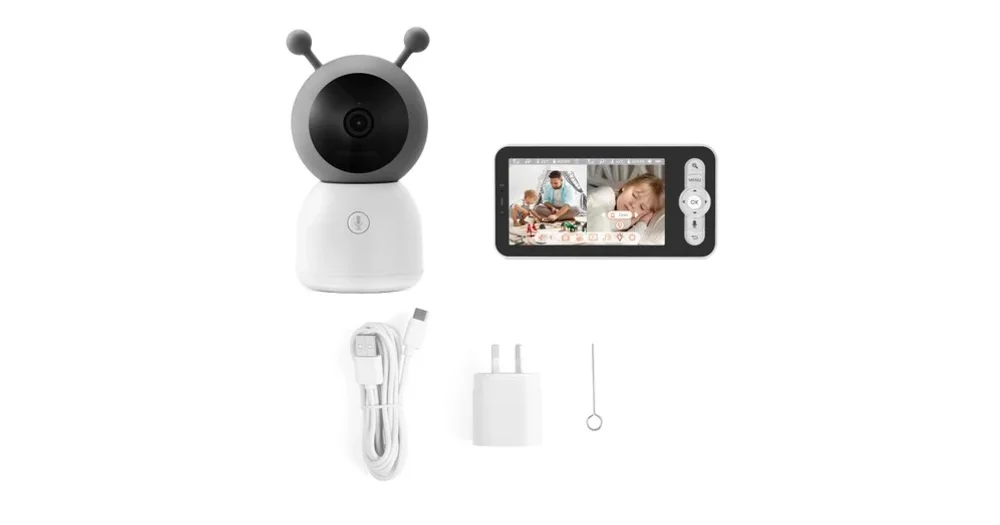 Kogan SmarterHome™ Smart Baby Monitor Security Camera & 5" LCD Monitor ...