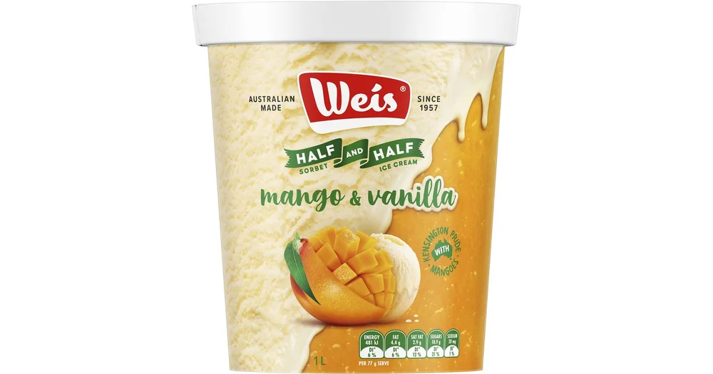 Weis Half & Half Mango & Vanilla reviews | ProductReview.com.au