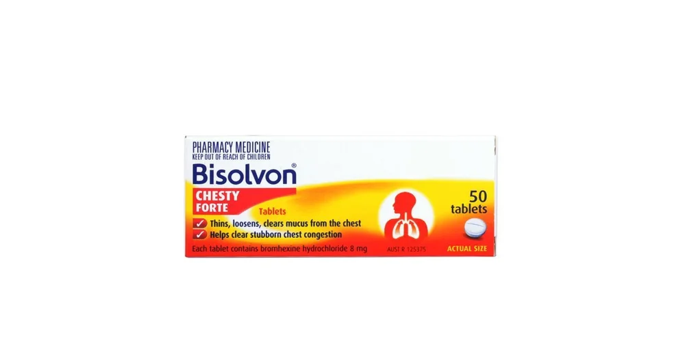 Bisolvon Chesty Forte Tablets reviews | ProductReview.com.au