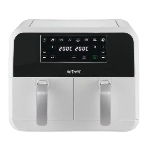 Mistral 8L Dual Zone Air Fryer MAF2X4W reviews | ProductReview.com.au