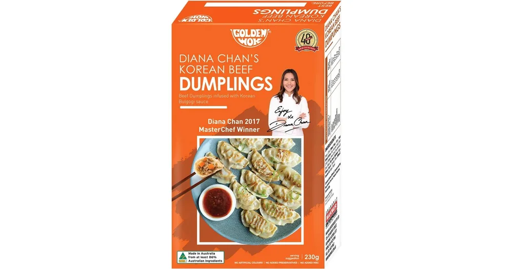 Golden Wok Diana Chan Korean Beef Dumpling reviews | ProductReview.com.au