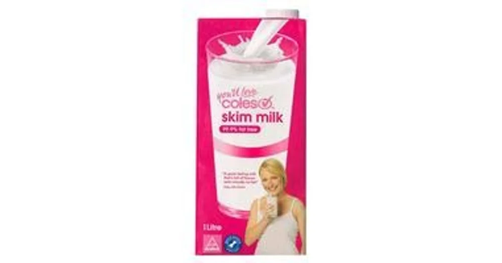 Coles Skim Milk Longlife | ProductReview.com.au