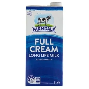 ALDI Farmdale 1L Full Cream Milk reviews | ProductReview.com.au