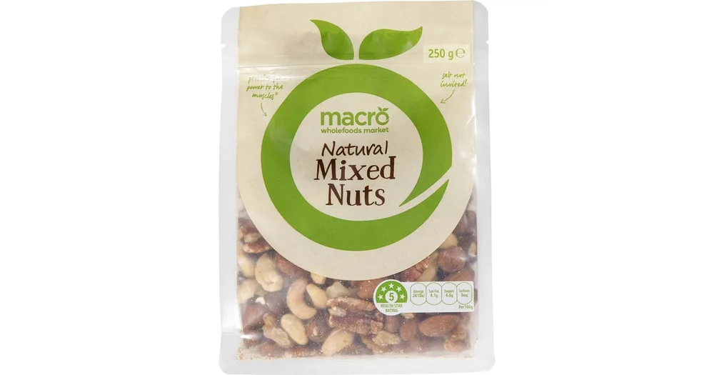 Macro Natural Mixed Nuts reviews | ProductReview.com.au