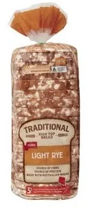 Coles Traditional High Top Light Rye reviews | ProductReview.com.au