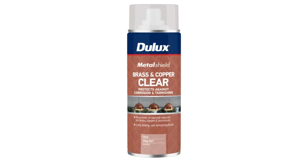 Dulux Metalshield Brass & Copper Clear Spray Paint reviews ...