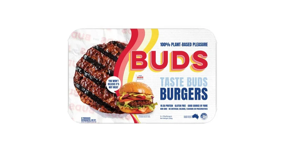 Buds Plant-Based Burgers reviews | ProductReview.com.au