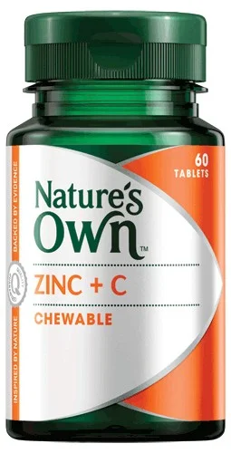 Nature's Own Zinc Plus C Chewable Tablets reviews | ProductReview.com.au