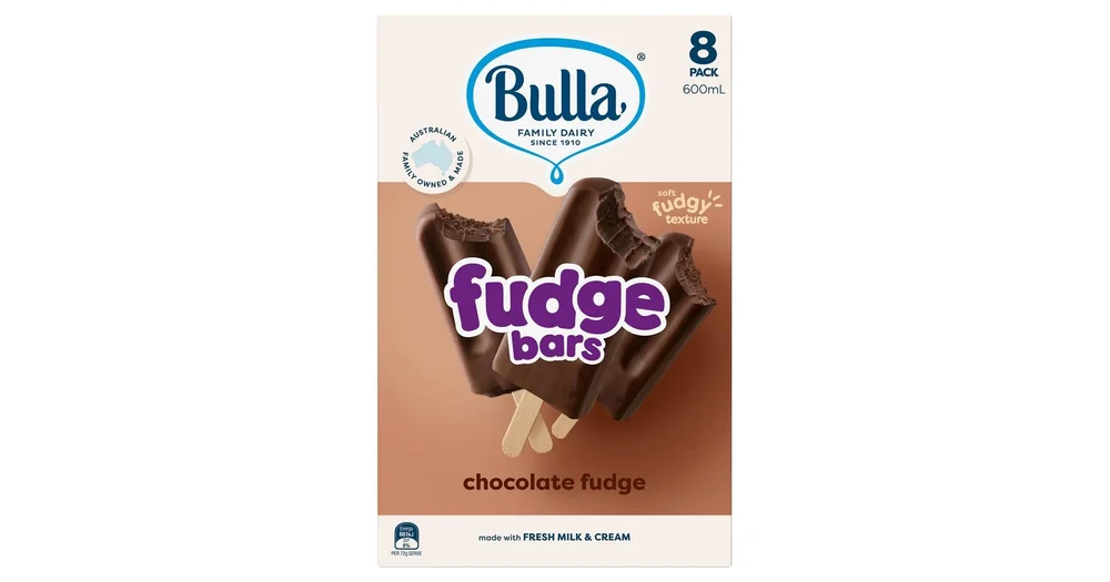 Bulla Chocolate Fudge Bars reviews | ProductReview.com.au