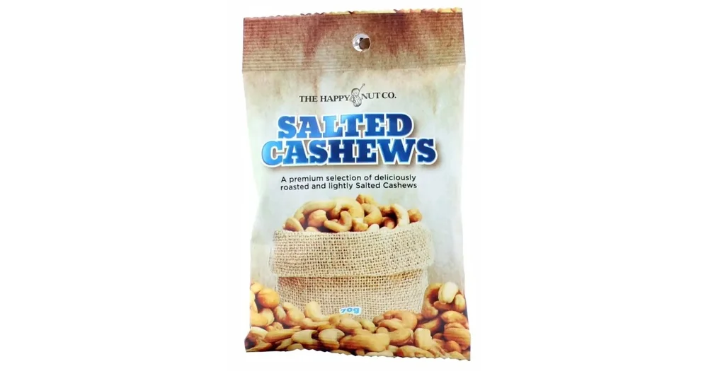 The Happy Nut Co Salted Cashews reviews | ProductReview.com.au