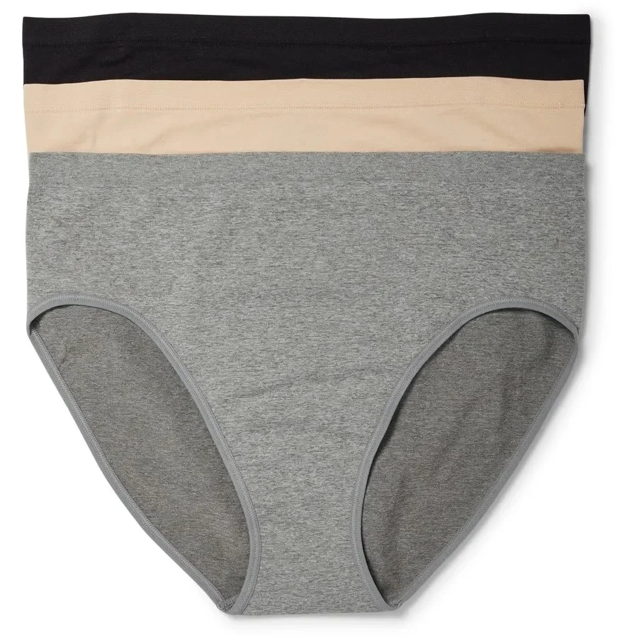 Big W Brilliant Basics Women's Seamfree High-Cut Brief 3 Pack reviews | ProductReview.com.au
