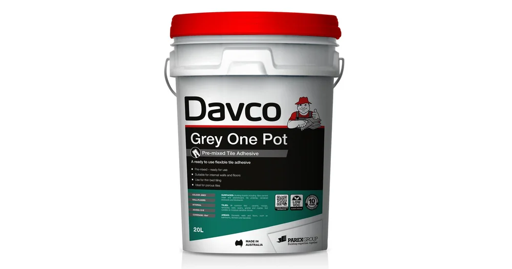Davco Grey One Pot Premixed Tile Adhesive reviews | ProductReview.com.au