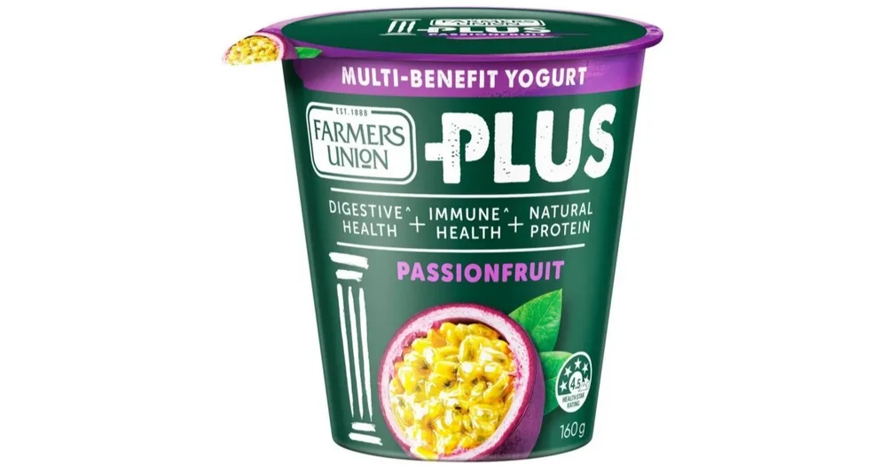 Farmers Union Plus Yoghurt Passionfruit | ProductReview.com.au