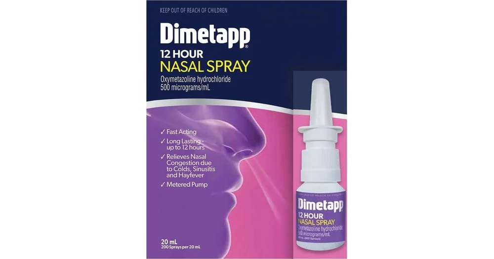 Dimetapp 12 Hour Nasal Spray reviews | ProductReview.com.au