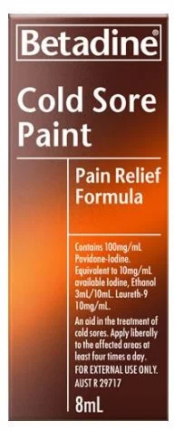 Betadine Cold Sore Paint reviews | ProductReview.com.au