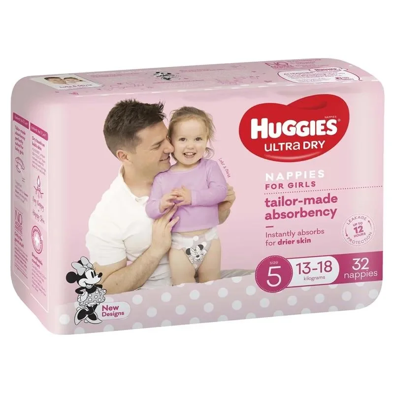 Huggies Ultra Dry for Girls reviews | ProductReview.com.au