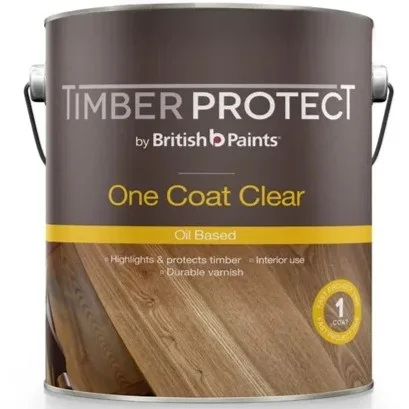 British Paints Timber Protect One Coat Clear Oil Based reviews ...