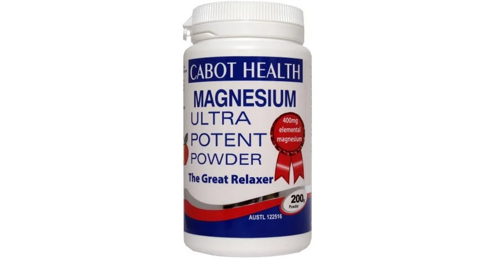Cabot Health Magnesium Ultra Potent reviews | ProductReview.com.au