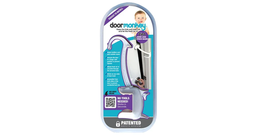 Door Monkey Childproof Door Lock and Pinch Guard reviews ...