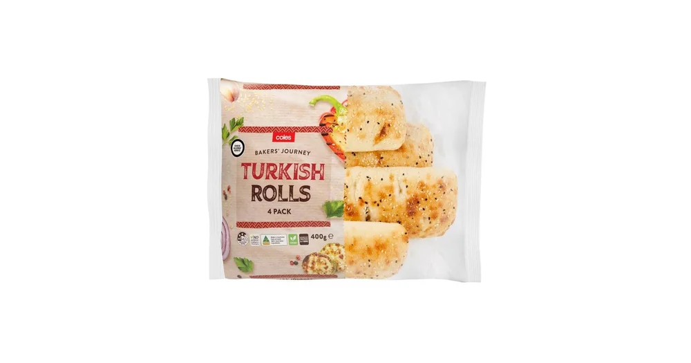 Coles Turkish Rolls reviews | ProductReview.com.au