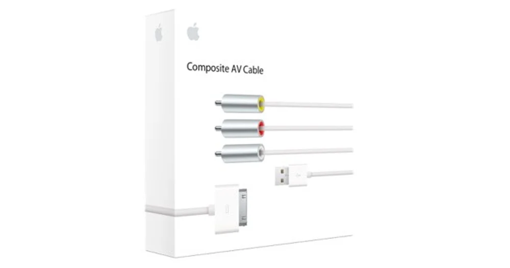 Apple Composite AV Cable reviews | ProductReview.com.au