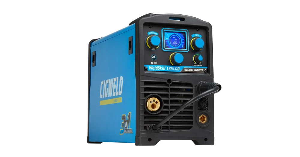 Cigweld WeldSkill 185LCD TIG/STICK/MIG Welder reviews | ProductReview ...