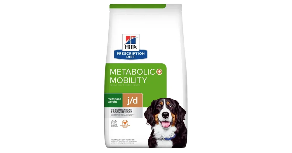 Hill's Prescription Diet Metabolic + Mobility Canine Dry Dog Food ...
