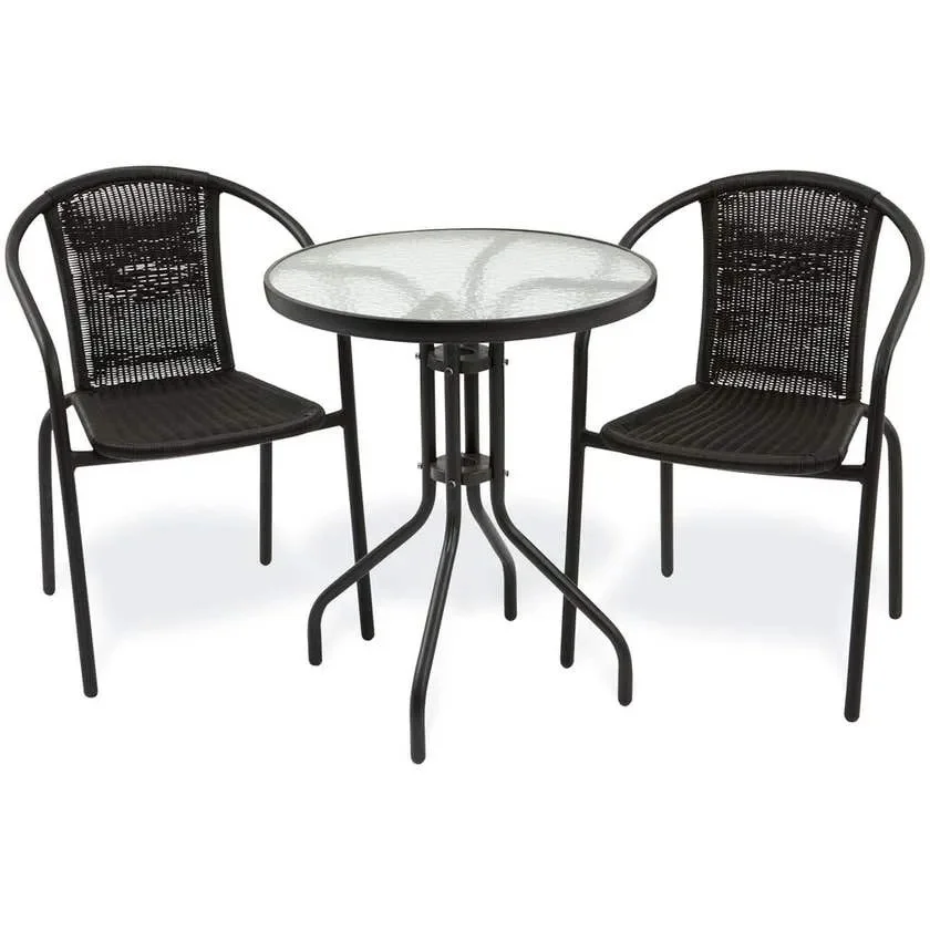 Ballan 2 Seater Steel Cafe Setting reviews | ProductReview.com.au