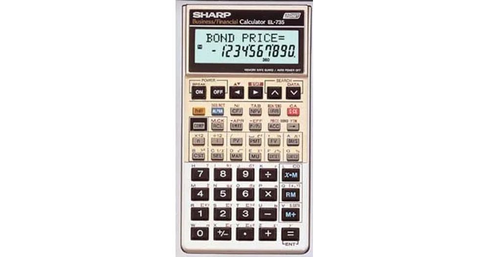 Sharp EL-735 reviews | ProductReview.com.au